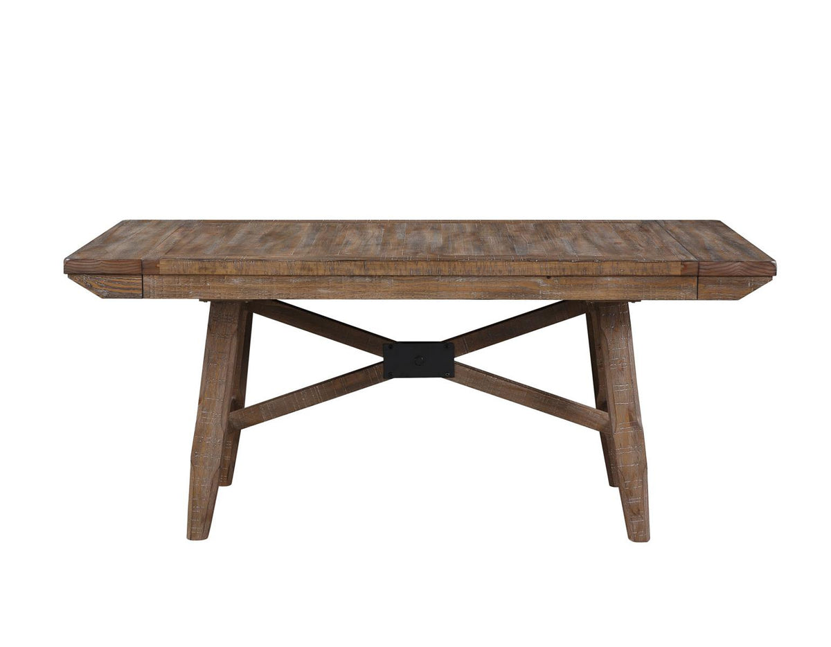 Steve Silver Riverdale Dining Table in Driftwood — Furniture One ...