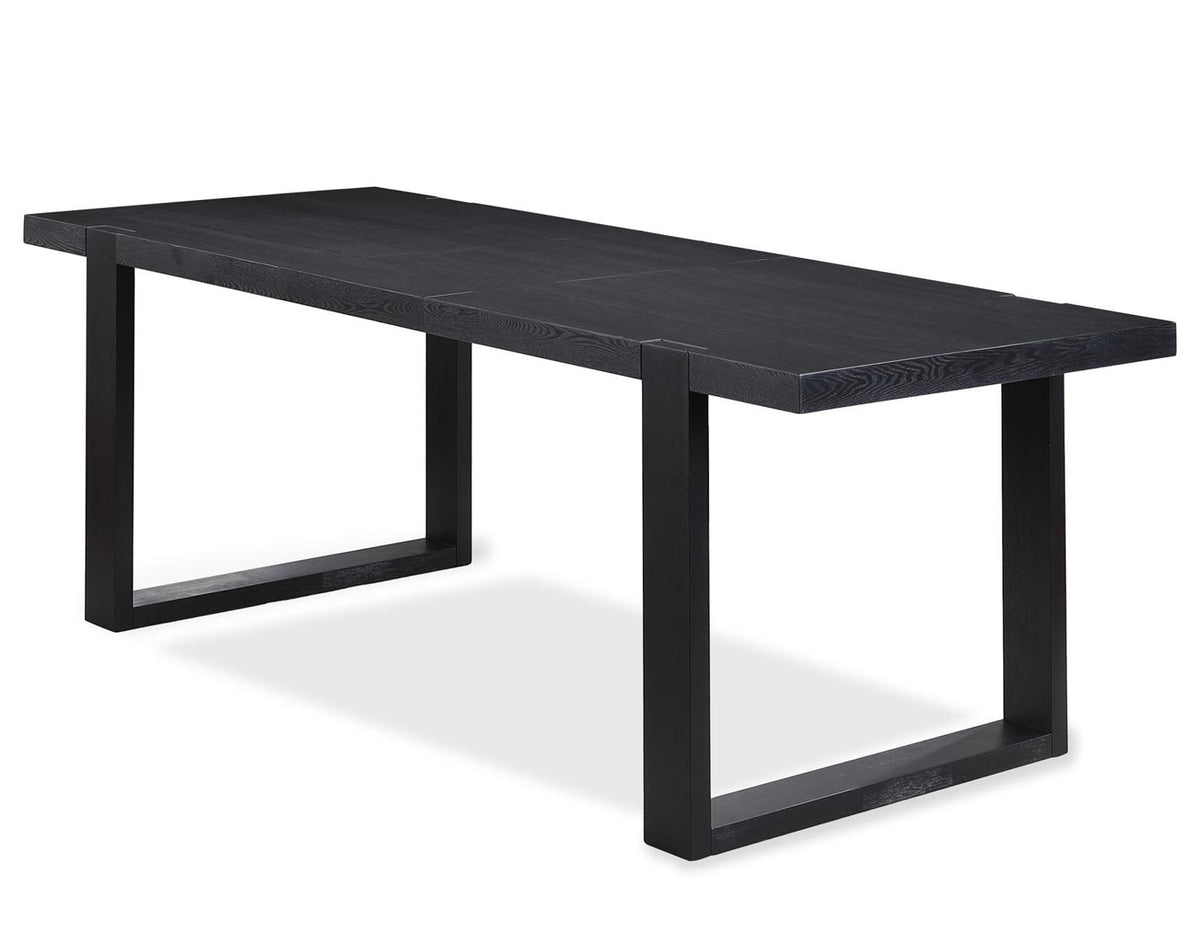 Steve Silver Yves Dining Table in Rubbed Charcoal — Furniture One ...