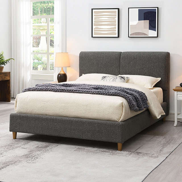 Stavern E.King, Full, & Queen Bed Grey & Black — Furniture One (Forney,TX)